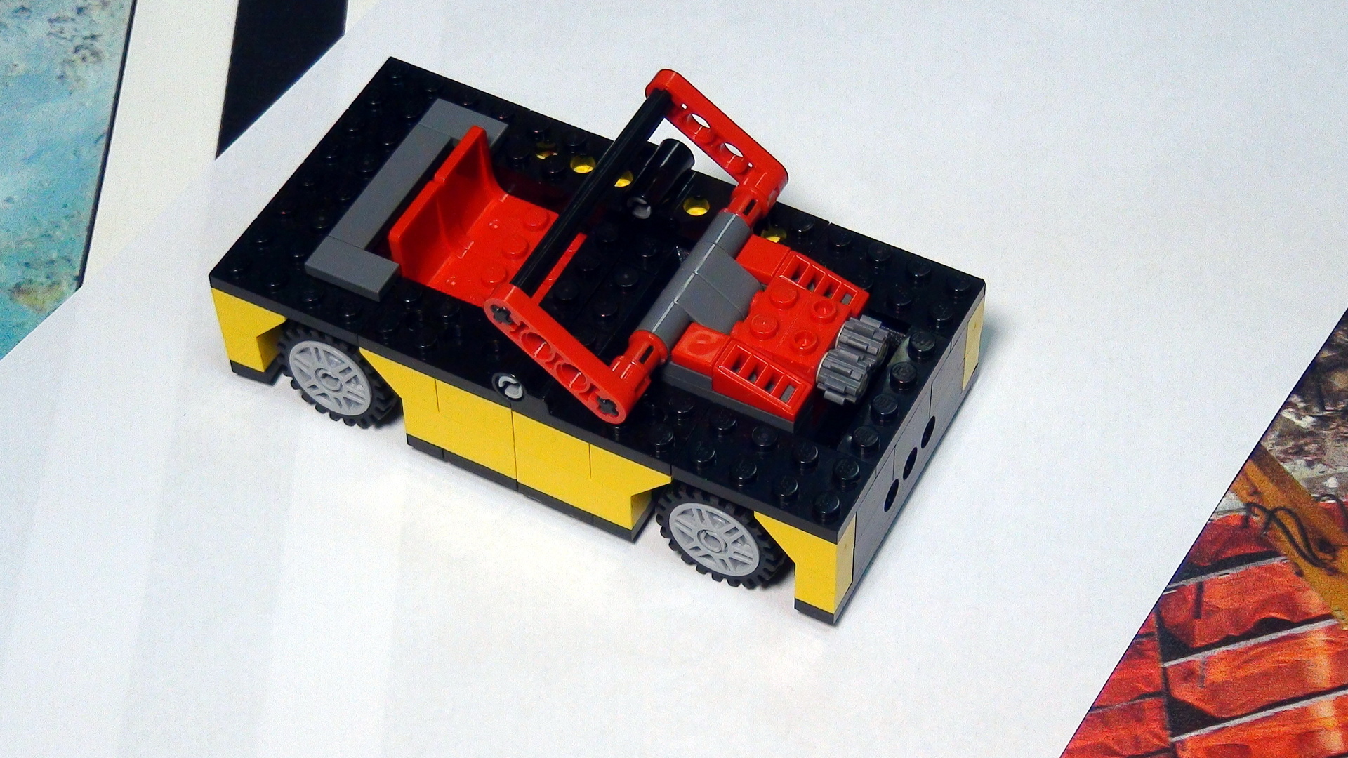 Scrap car and leaving the engine. FIRST LEGO League Trash | FLLCasts