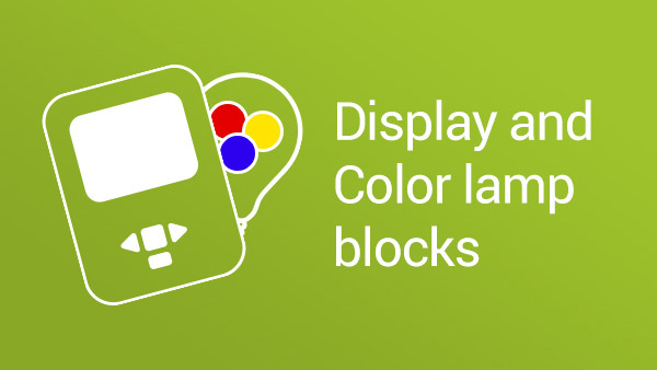 Display Block & Color Lamp Block | FLLCasts