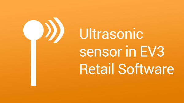 How to use an Ultrasonic Sensor in EV3 retail version | FLLCasts